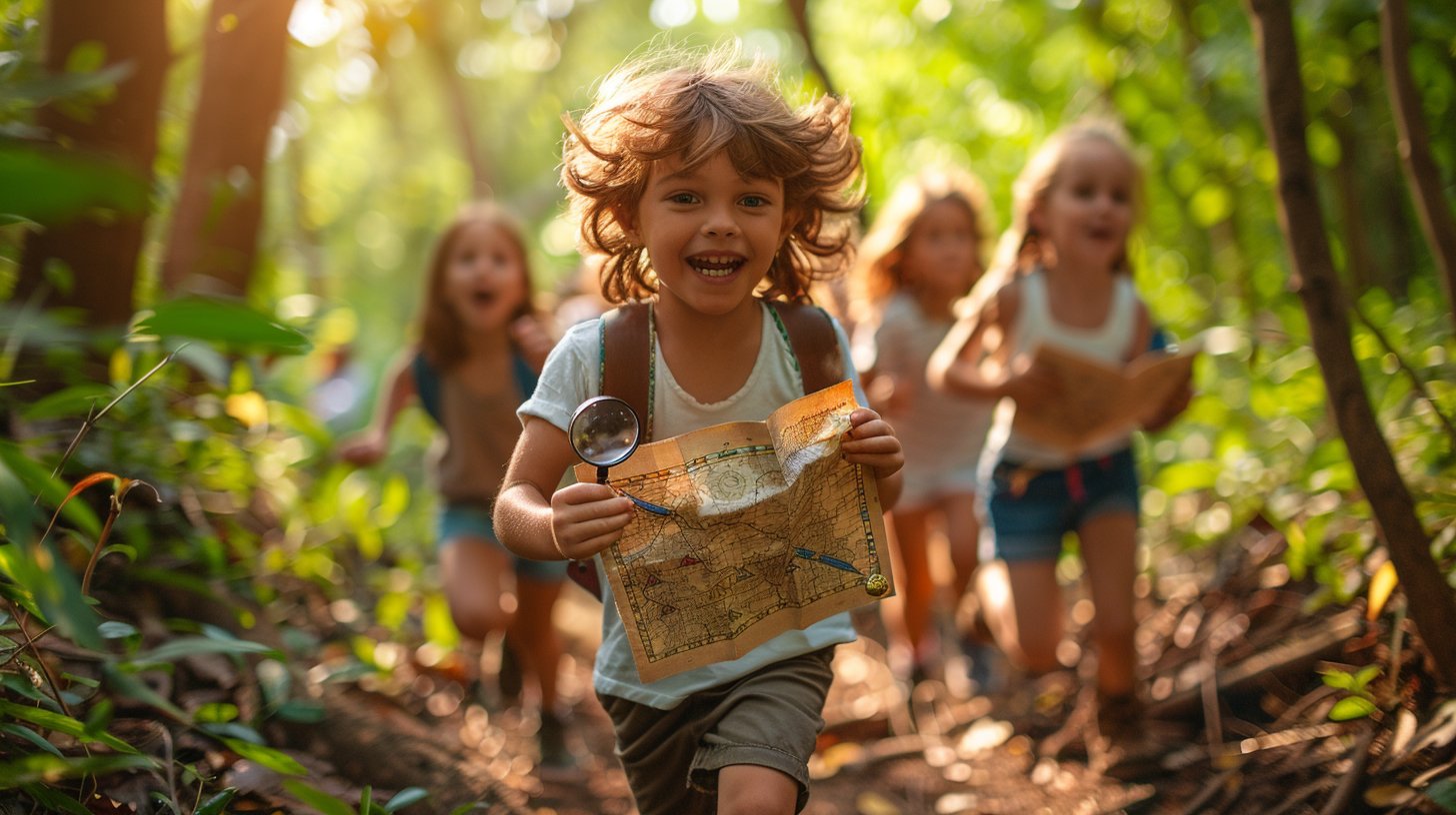 comment organiser une chasse au trésor inoubliable pour les enfants ...